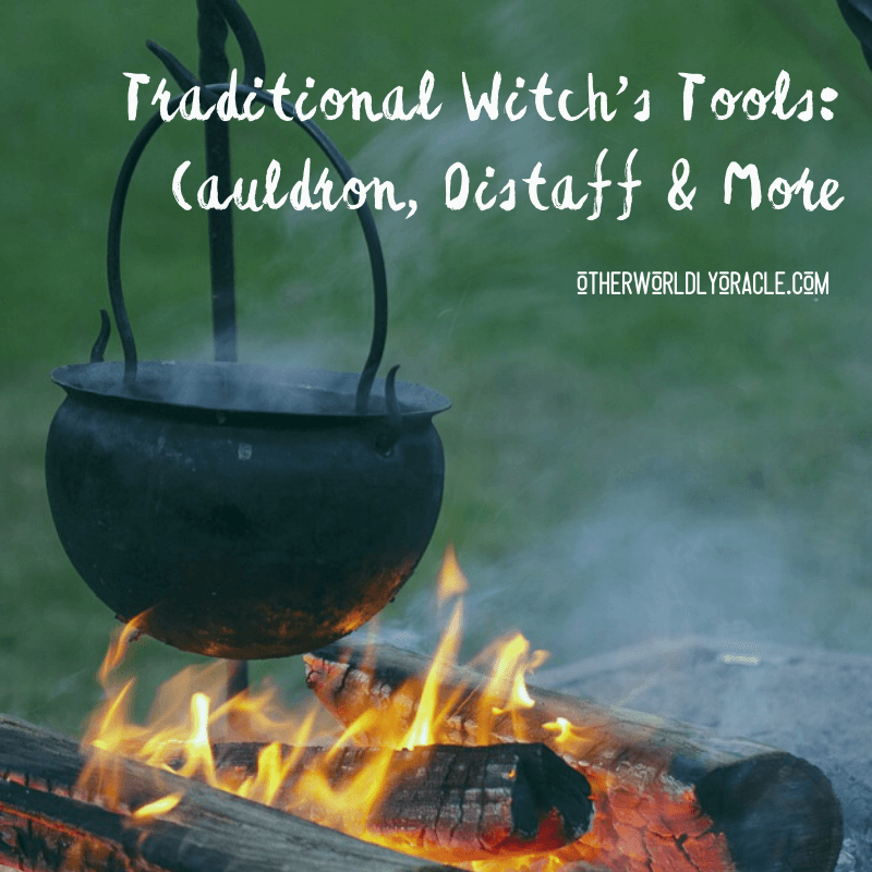 Traditional Witches Tools: Cauldrons, Distaffs, and More!