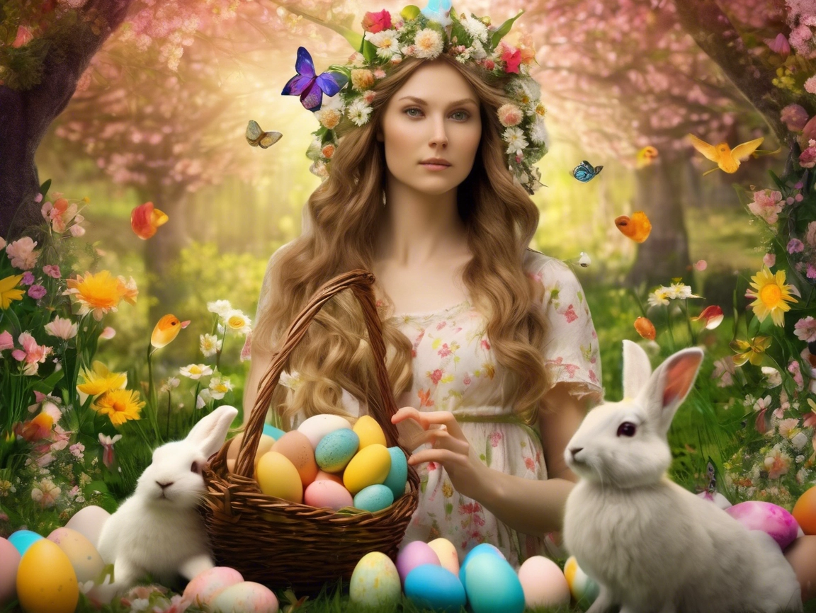 Ostara Goddess of Spring, Renewal, Fertility and Healing