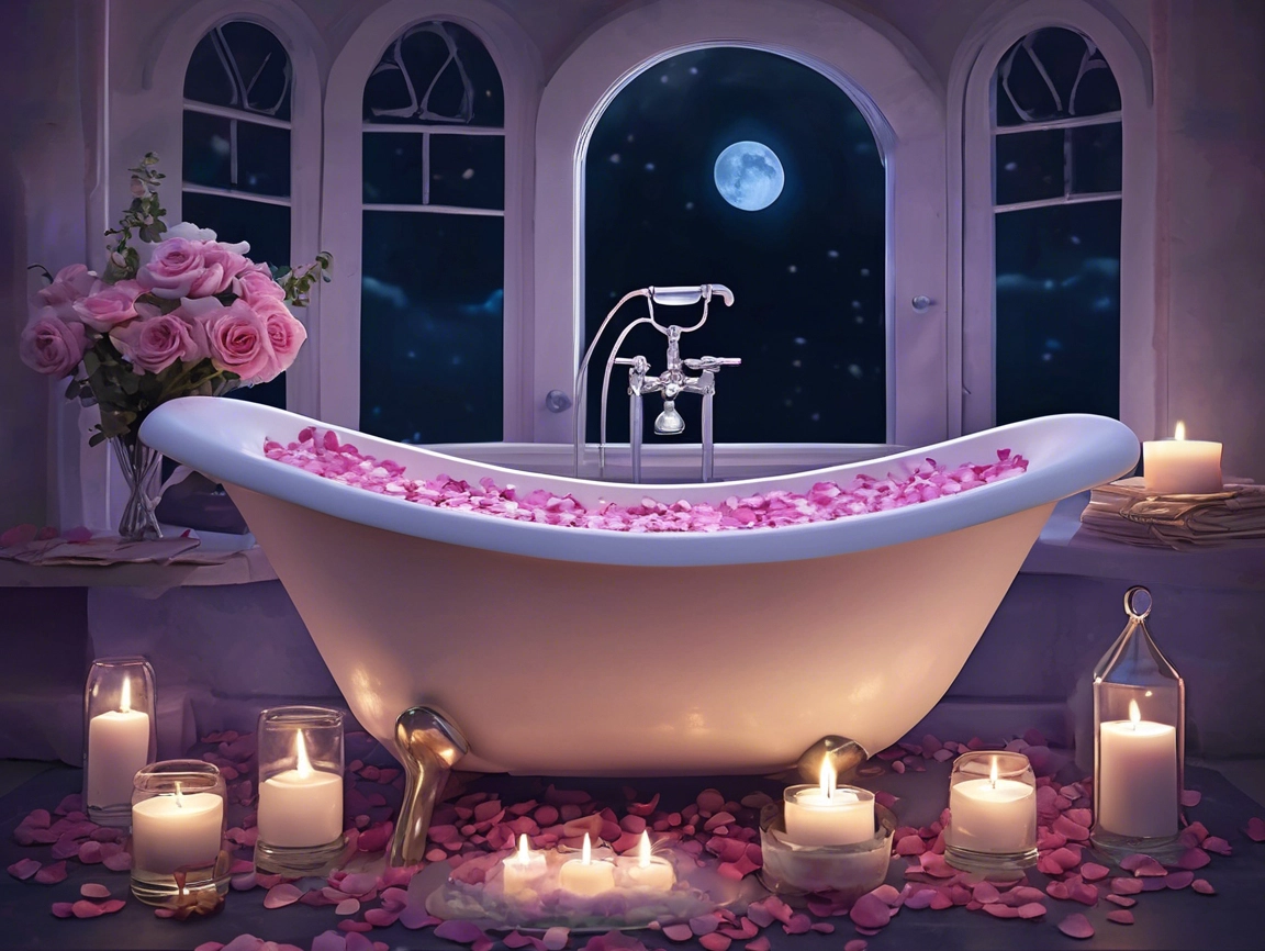 Full Moon Baths: 3 INDULGENT Recipes for Self Love and Manifestation