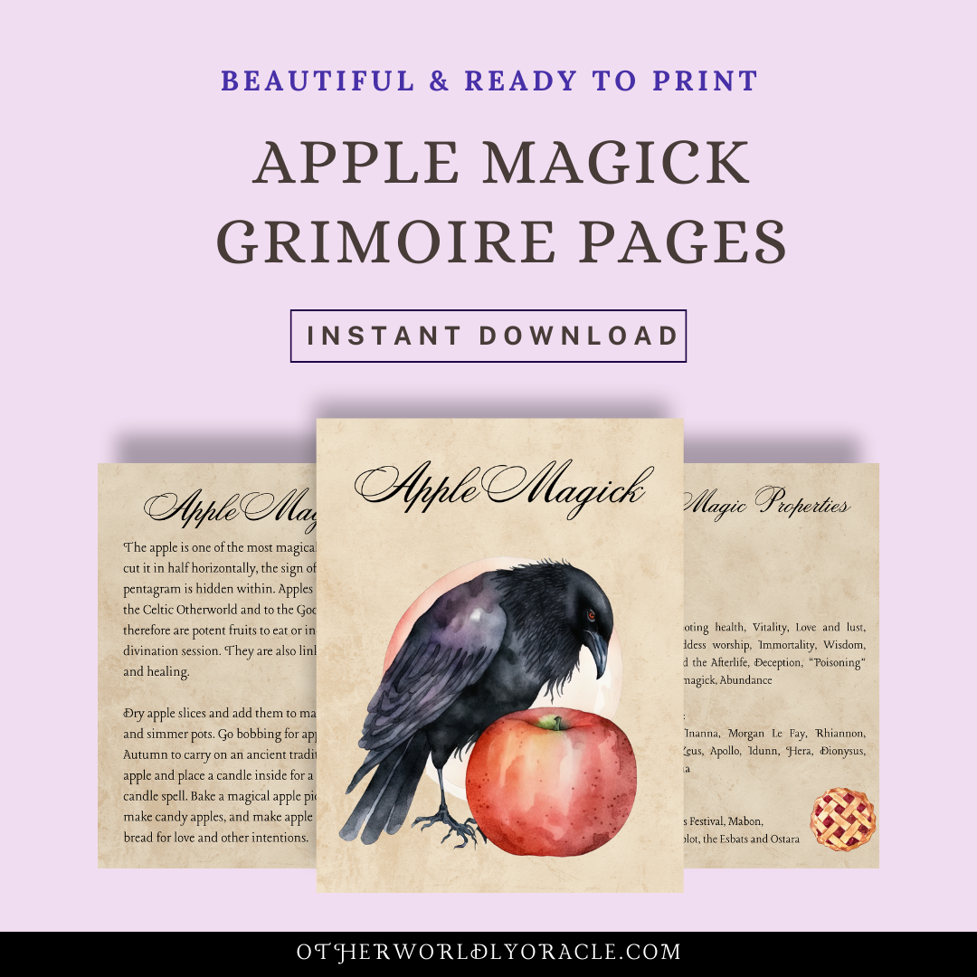 Apple Magick Grimoire Pages (DOWNLOADABLE FILES)